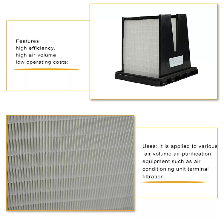 V bank filter Provides a collection efficiency of99.99% or higher High ...