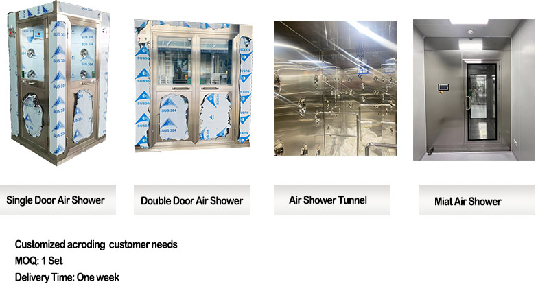 Stainless steel Air Shower cleanroom, Air Shower Tunnel, fast delivery