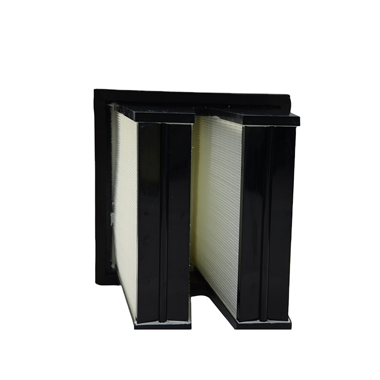 V bank filter Provides a collection efficiency of99.99% or higher High ...