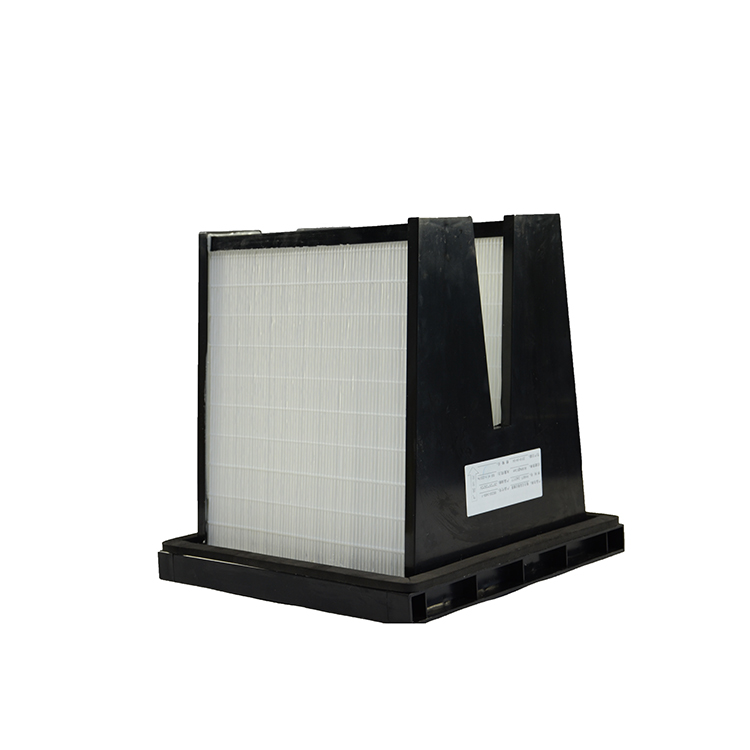V bank filter Provides a collection efficiency of99.99% or higher High ...