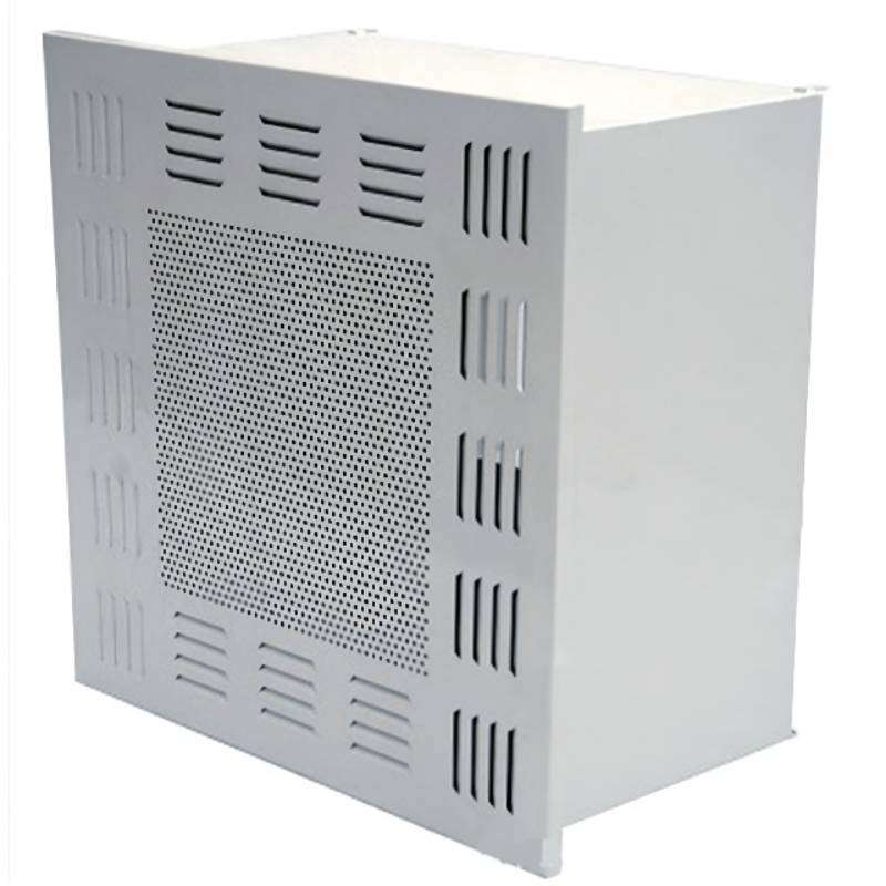 High-efficiency hepa terminal box with Smooth Diffuser Plate
