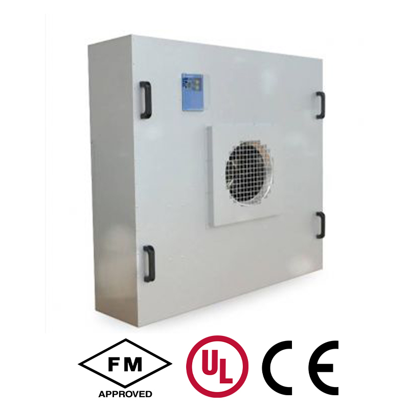 4*4 DC Motor FFU hepa fan filter unit for clean room